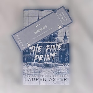 The Fine Print Bookmark | the Fine Print by Lauren Asher - Etsy