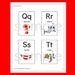 French Alphabet Flashcards Printable Instant Download Preschool ...