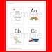 French Alphabet Flashcards Printable Instant Download Preschool ...