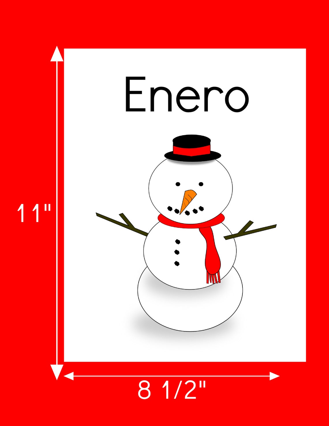 Spanish Months of the Year Teaching Printable Resources Classroom ...