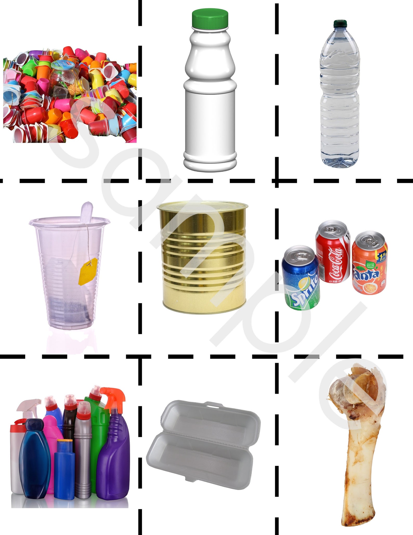 Earth Day Waste Sorting Activity Printable Garbage Recycling Compost ...