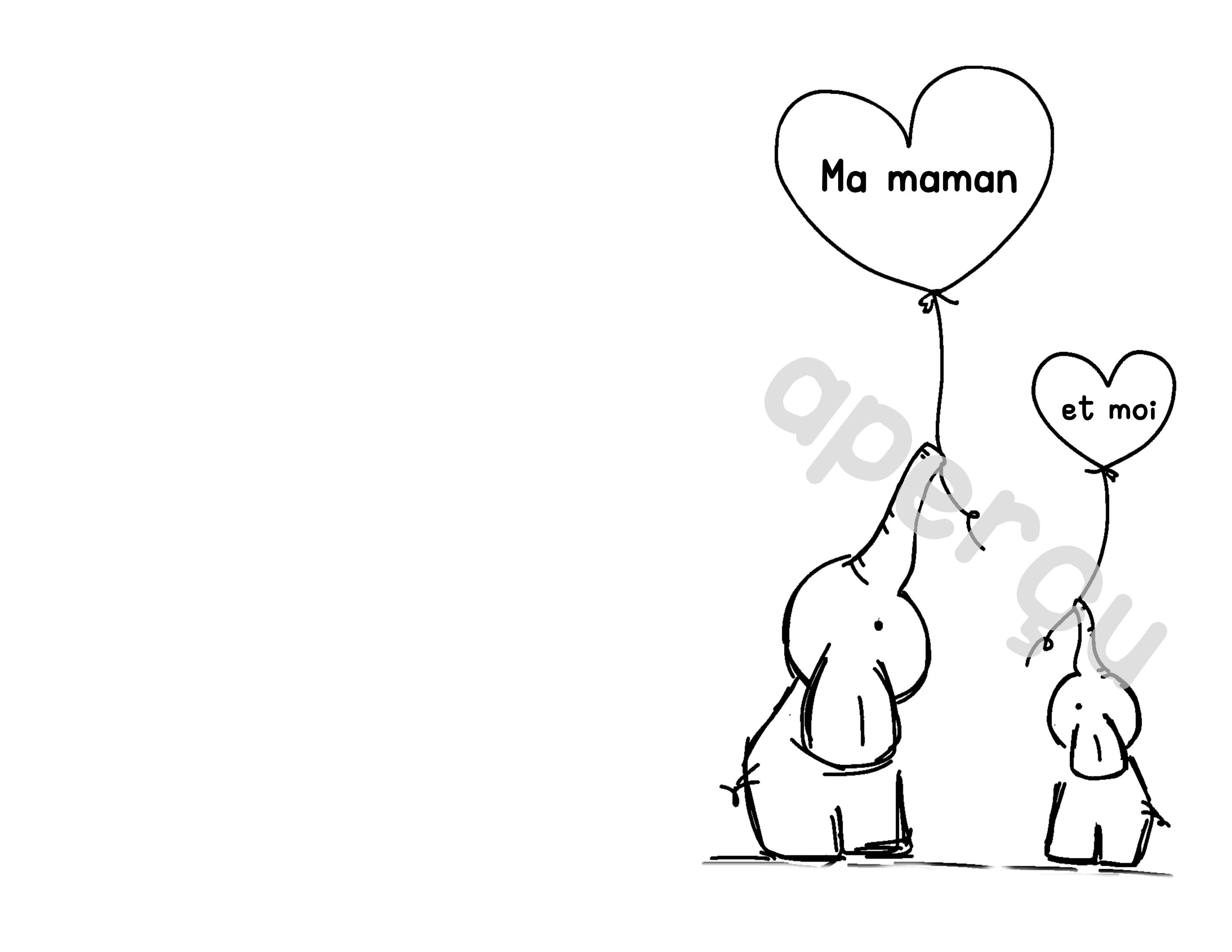 Ma Maman Et Moi Livre French Mother's Day Gift Book Fete Des Meres ...