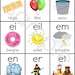 34 French Sounds Phonics Printable Flashcards Preschool Kindergarten ...