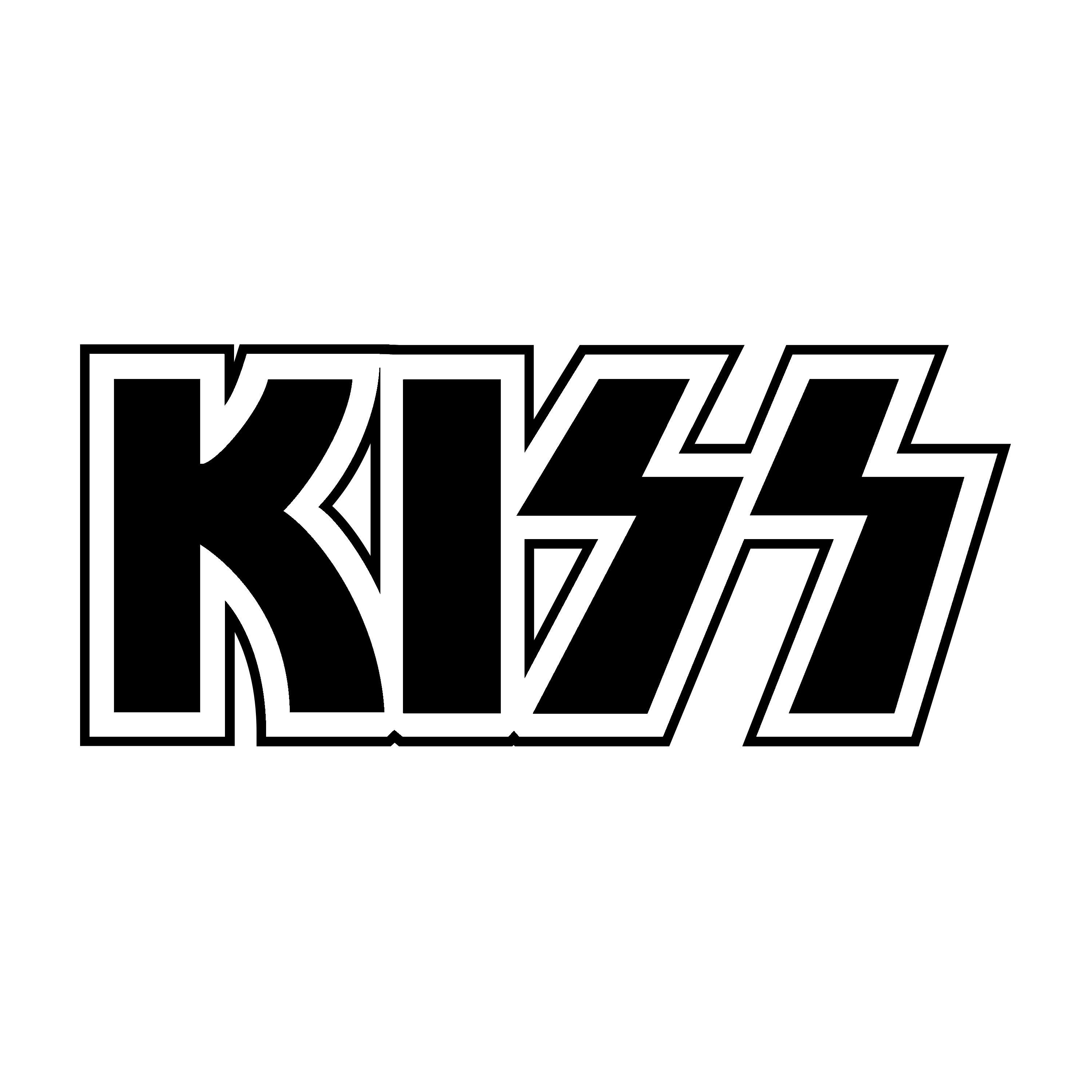 KISS Logo Vinyl Decal sticker | Etsy