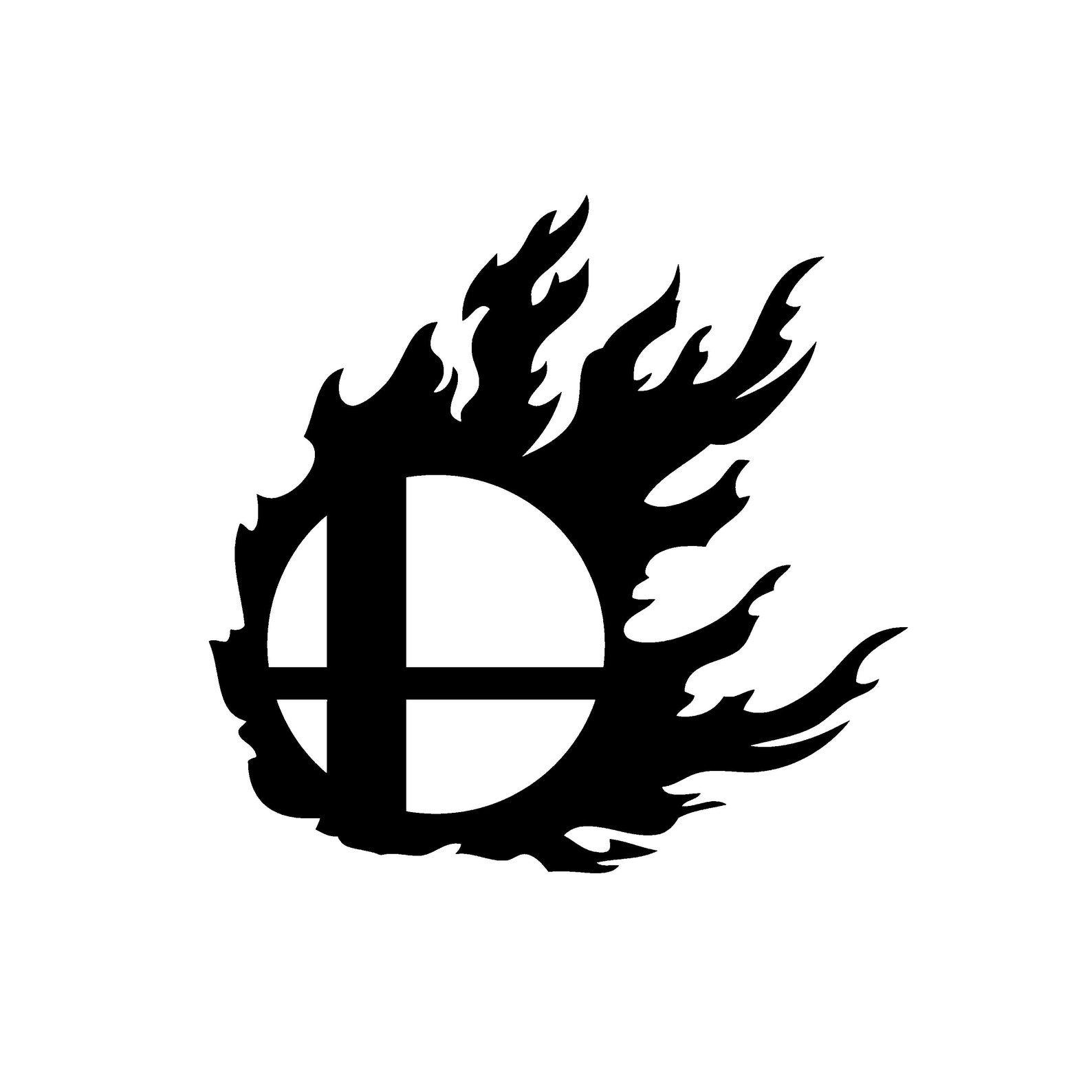 Super Smash Bros Ultimate Logo Vinyl Decal sticker | Etsy