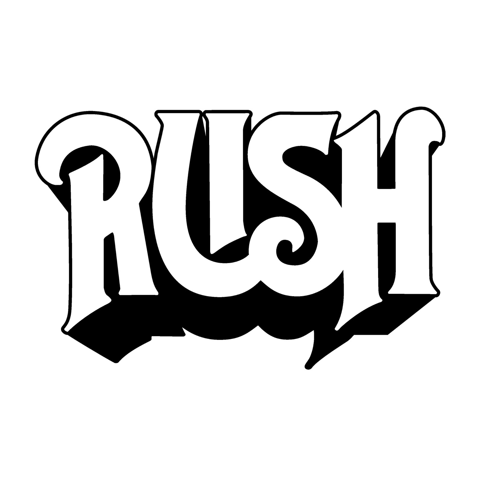 Rush Logo Vinyl Decal sticker | Etsy