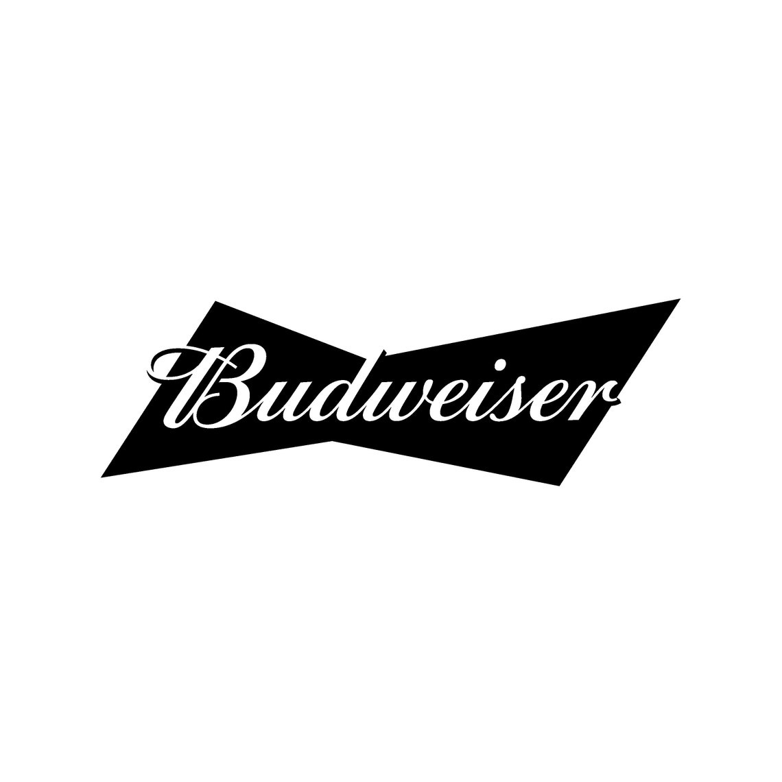 Budweiser Beer Logo Vinyl Decal sticker | Etsy