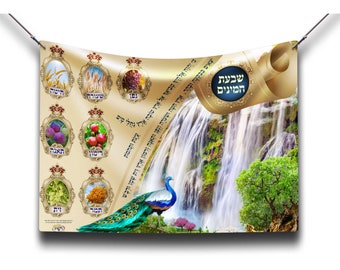 Sukkah Decorations-sukkot Prayers and Blessings-jewish Holiday - Etsy ...