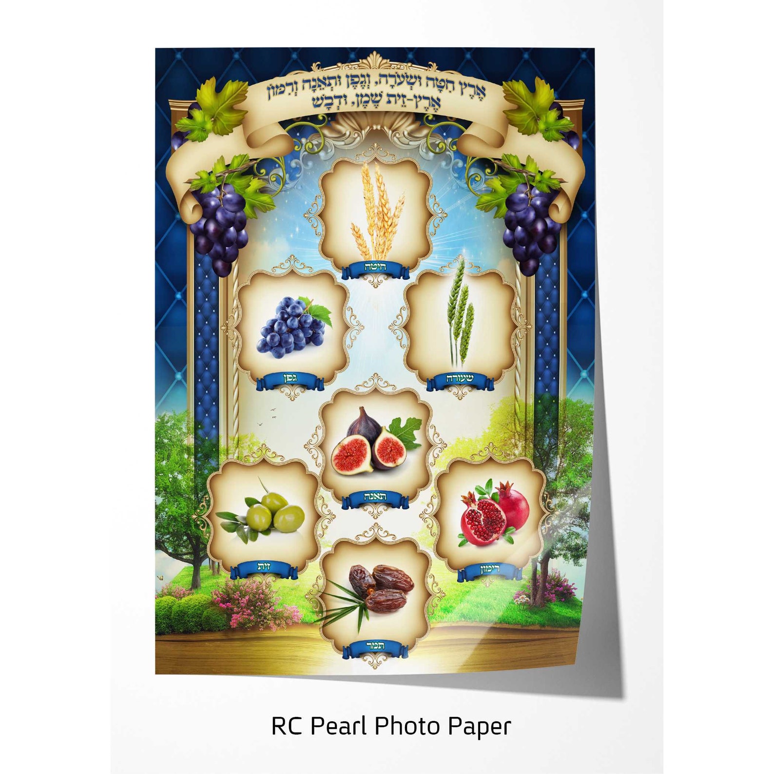 Sukkah Decorations Murals for Sukkot Sukkah Posters - Etsy