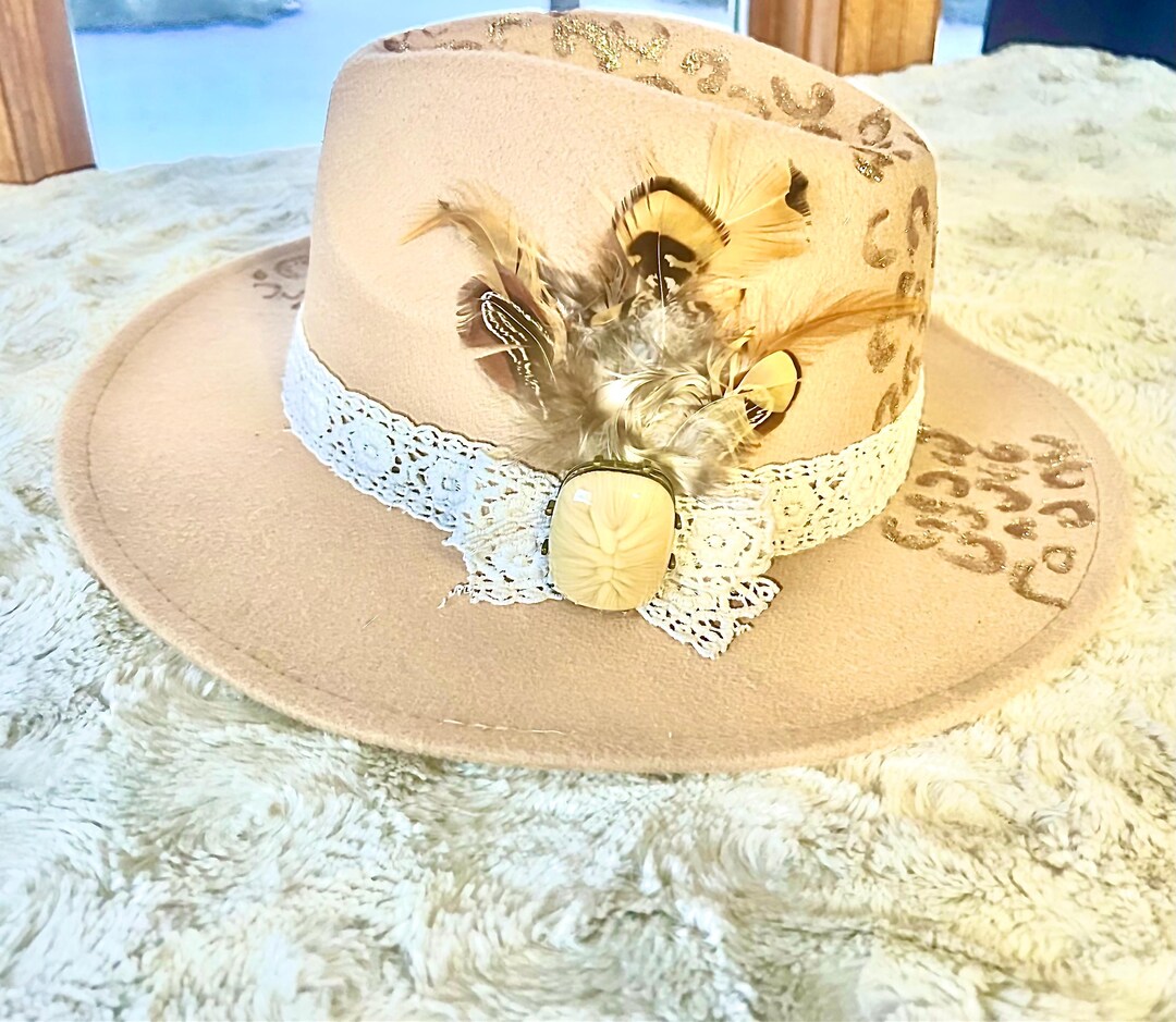 Branded Cowboy Hat Branded Wide Brim Hats Burned Wide Brim Hats Hand ...