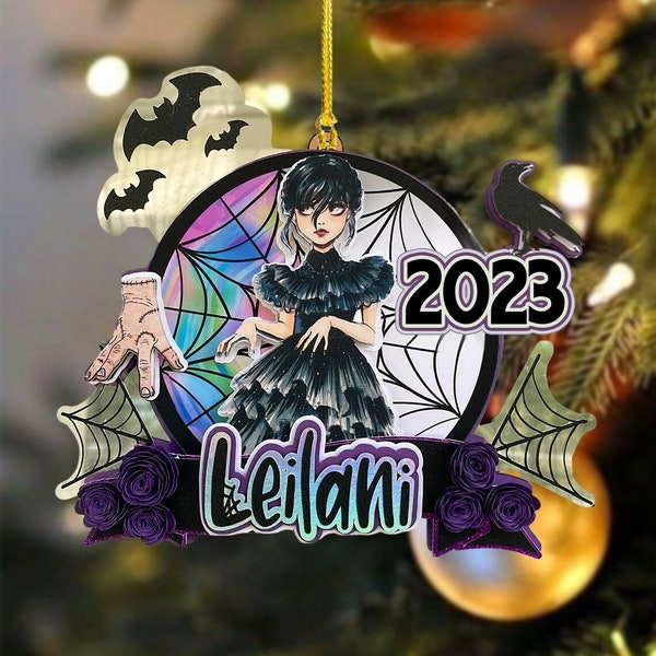 Wednesday Addams Window Stained Glass - Etsy