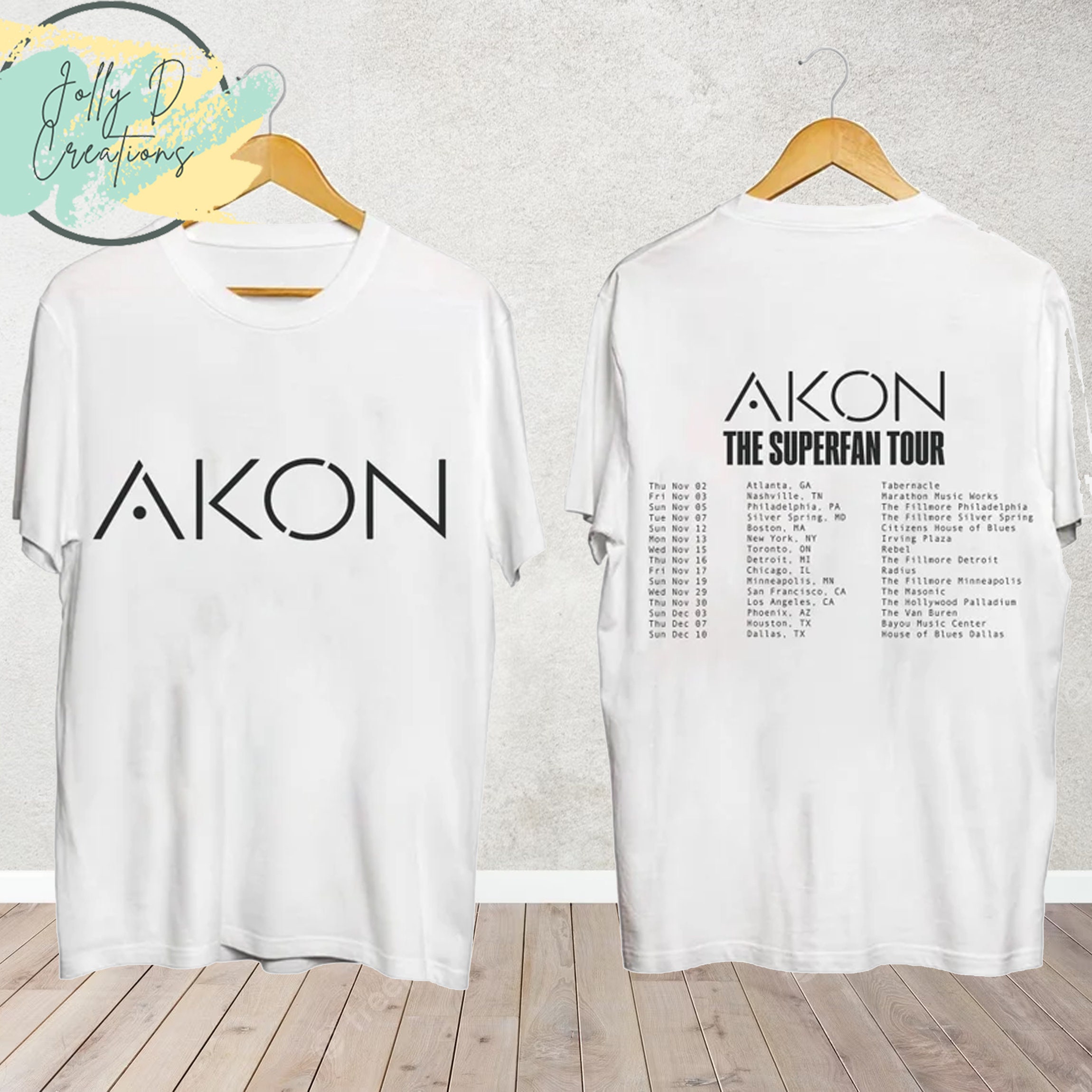 Akon The Superfan Tour 2023 Shirt, Akon Fan Shirt, Akon 2023 Concert ...