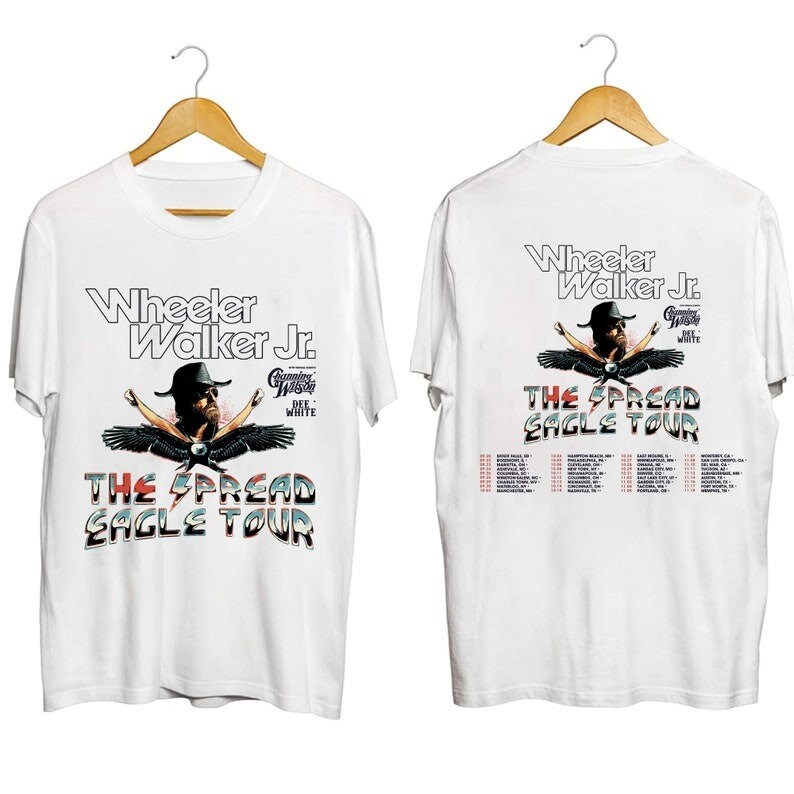 Wheeler Walker Jr The Spread Eagle Tour 2023 Shirt Wheeler Walker