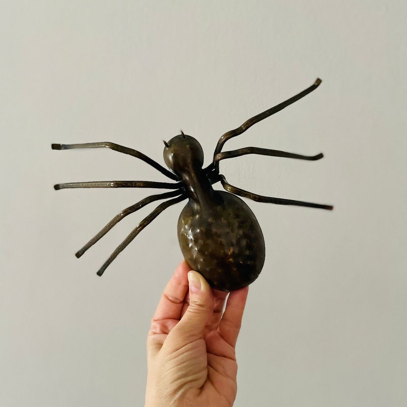 Spider Metal Sculpture - Etsy