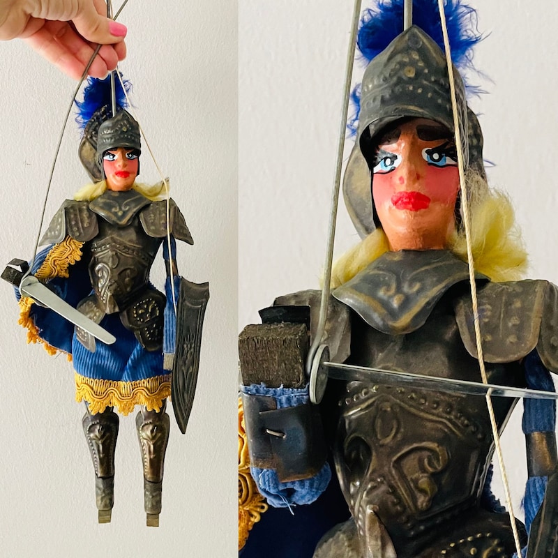 Knight Puppet - Etsy