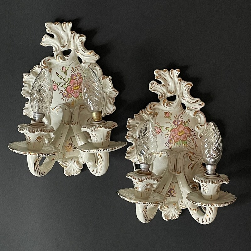Italian Wall Sconce - Etsy