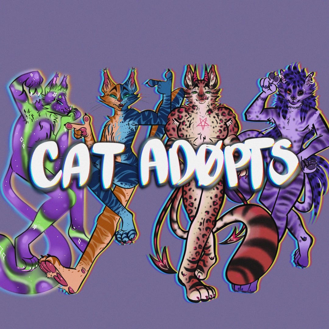 Fursona Designs - Feline/cat - Etsy