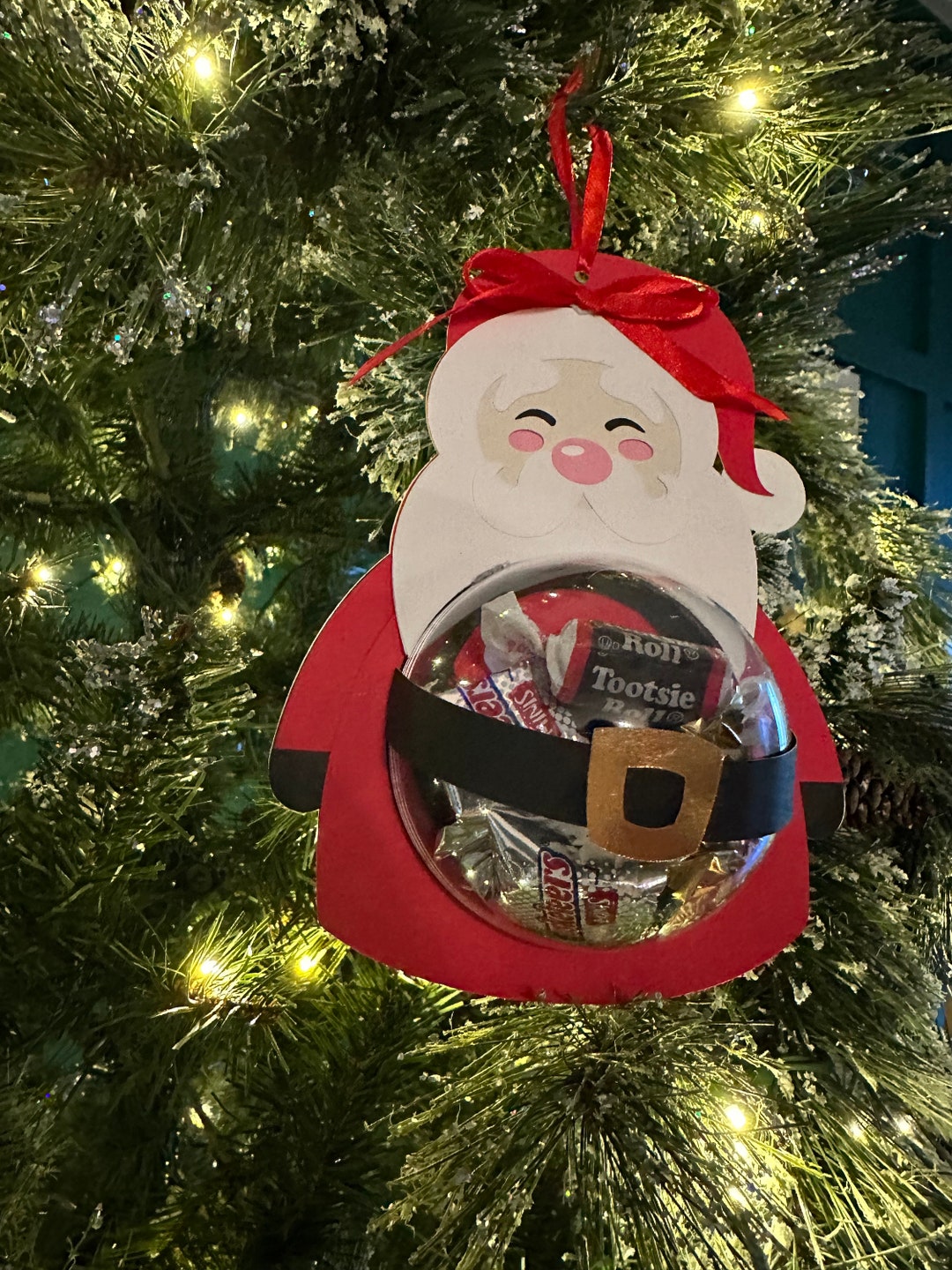 Christmas Candy Holder, Santa for Christmas, Candy Holder, Xmas Candy ...