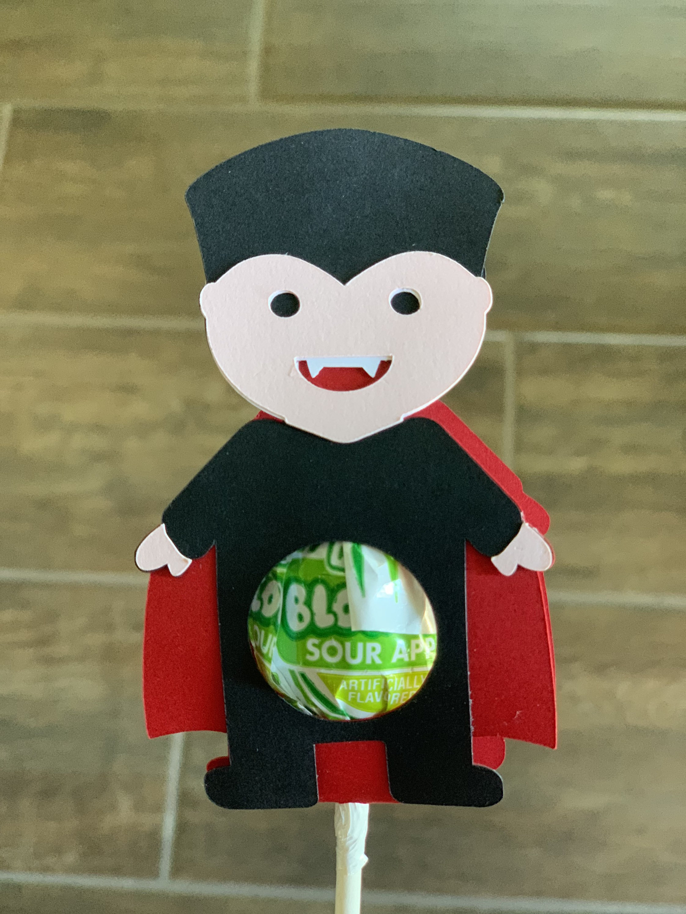 Vampire Lollipop Holder: Halloween Party Favor - Etsy