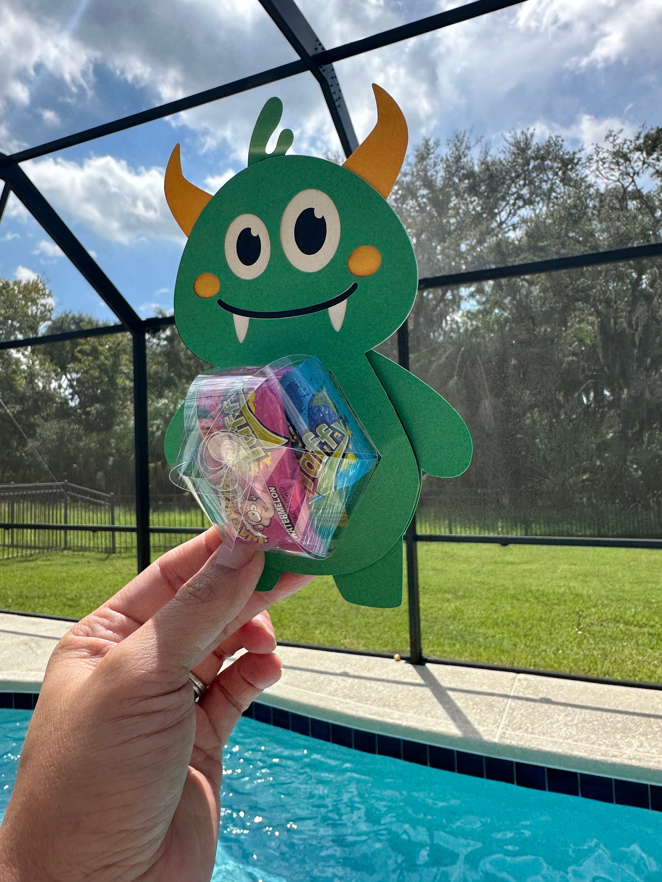 Halloween Monster Candy Holder, Candy Holder for Halloween, Candy ...