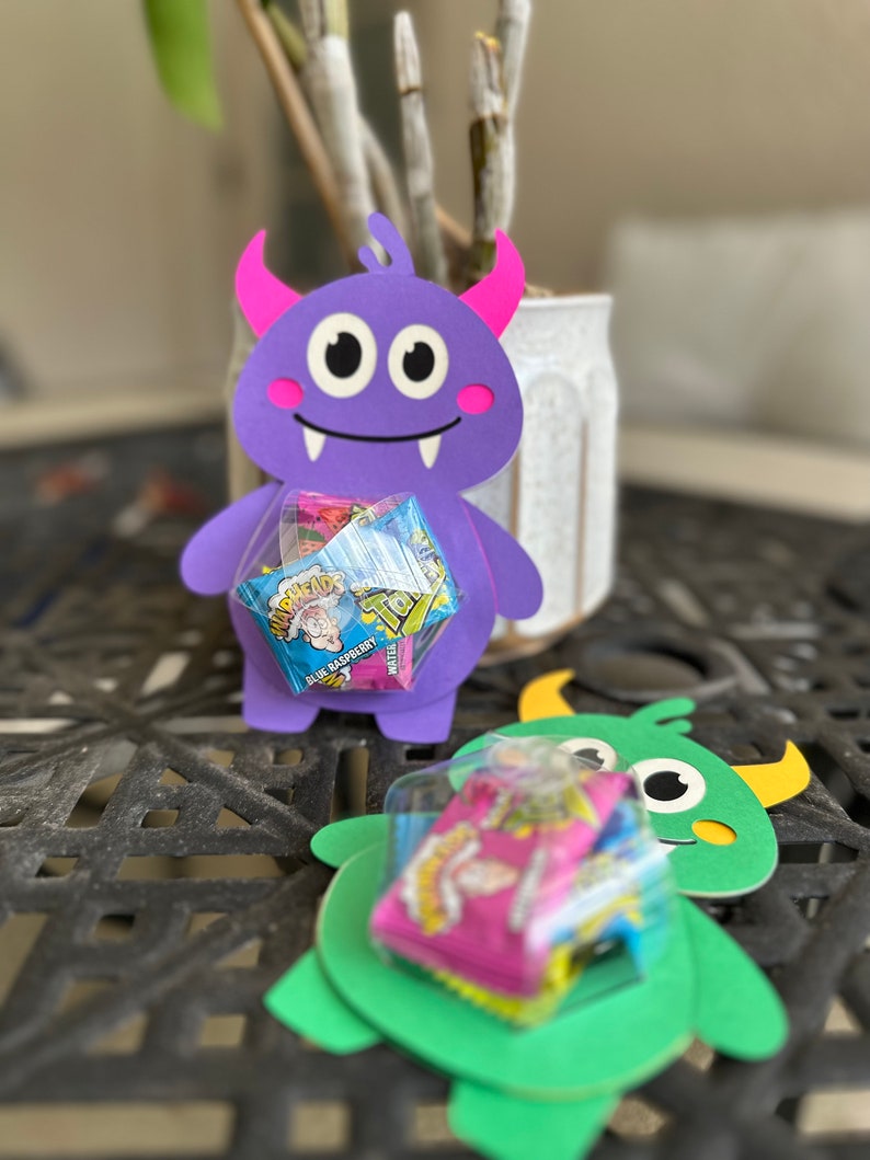 Halloween Monster Candy Holder, Candy Holder for Halloween, Candy ...