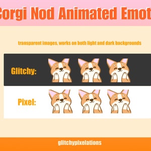 Clapping Corgi Animated Emote, Twitch Emotes Pack, Discord Emotes Pack ...