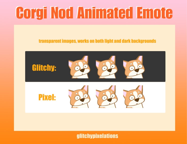 Awkward Corgi Animated Emote, Twitch Emotes Pack, Discord Emotes Pack ...