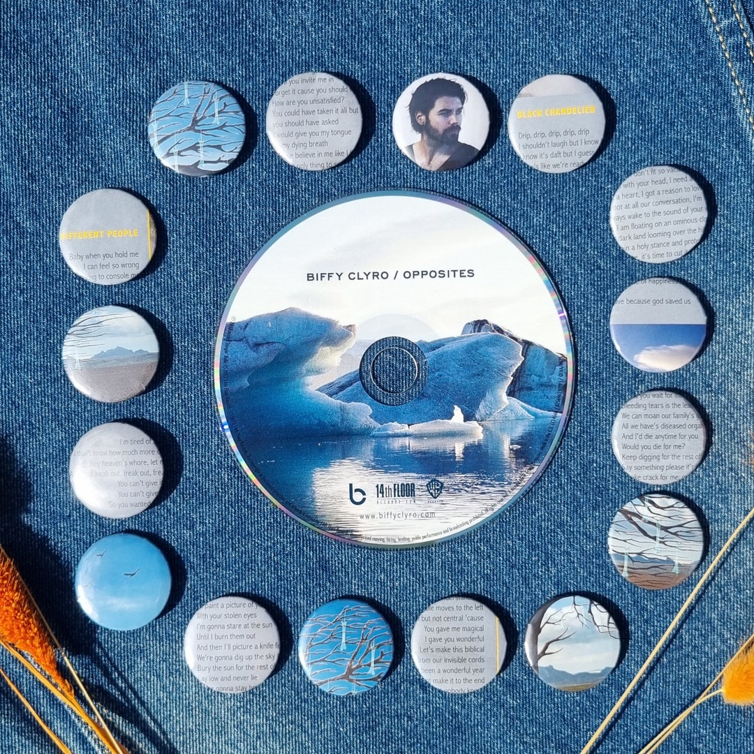 Opposites Album Button Badge Pack Rock - Etsy