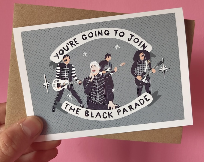 Three Cheers for Your Birthday Emo Greeting Card Parody Fan Art ...