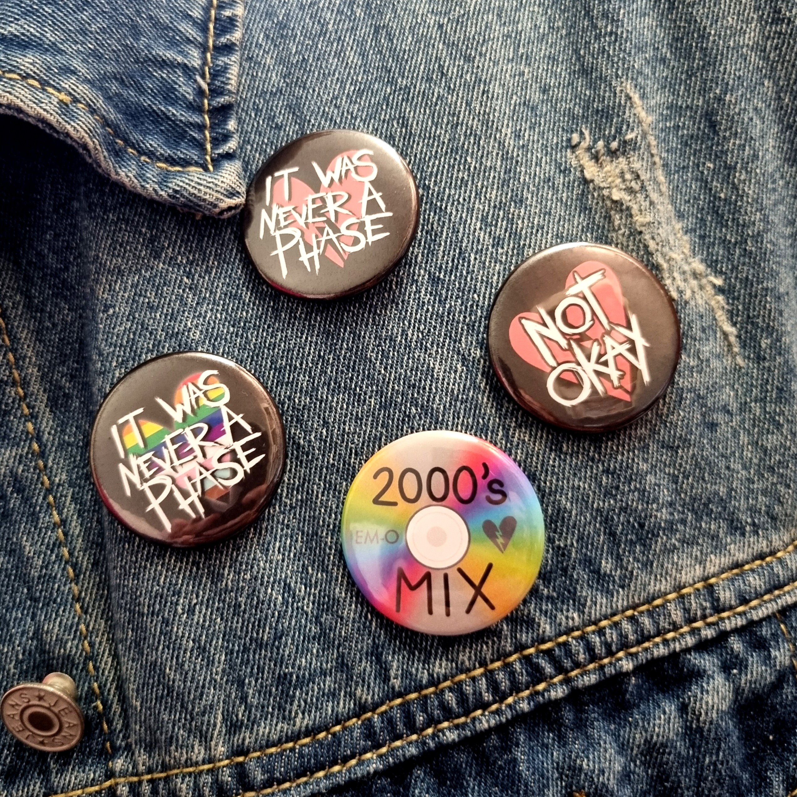 2000's Mix CD 38mm Emo Nostalgia Button Badge - Etsy