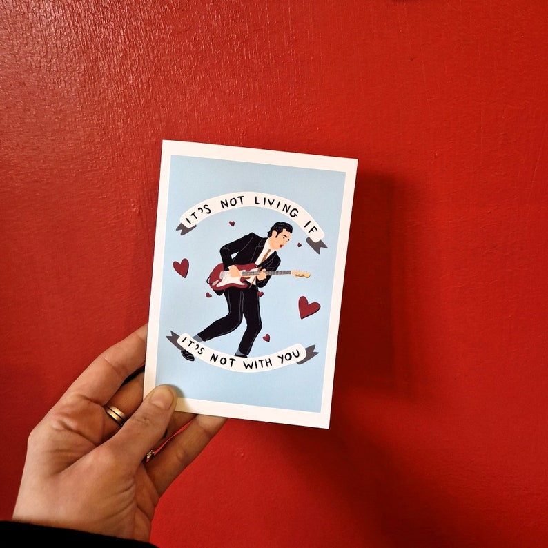 The 1975 - Matty Healy - Valentines Day Card - Etsy UK