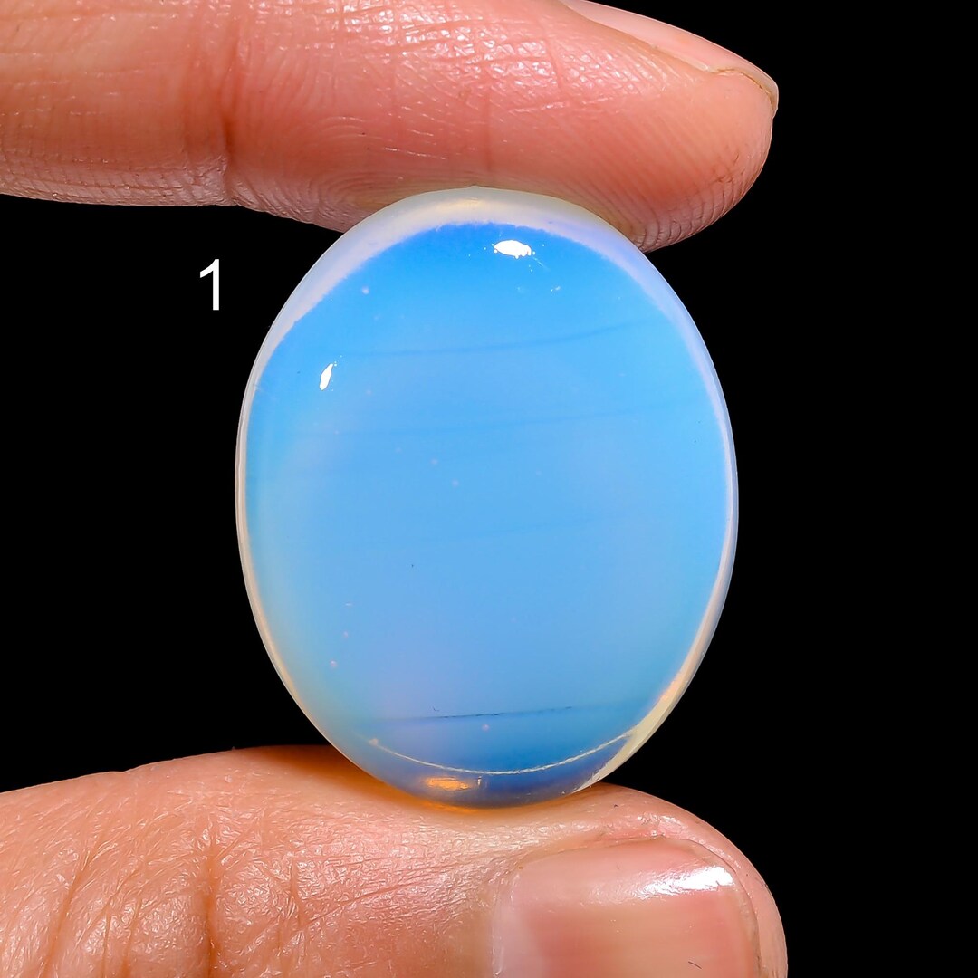 Natural Opalite Gemstone Oval Shape Opalite Cabochon Beautiful Opalite ...