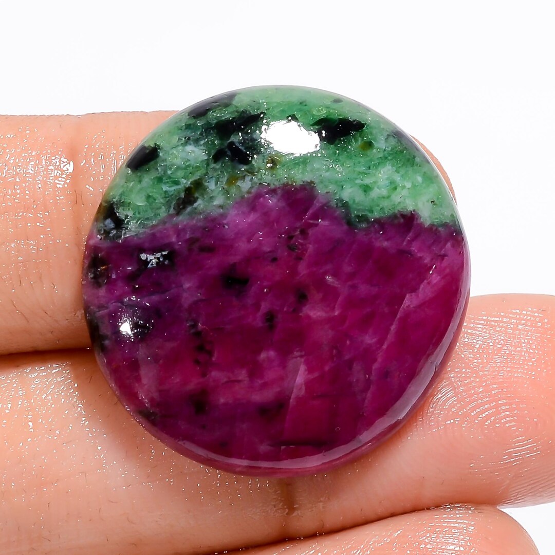 Natural Ruby Zoisite Cabochon Loose Gemstone, Ruby Zoisite Crystal, Ruby Zoisite Stone, Ruby ...