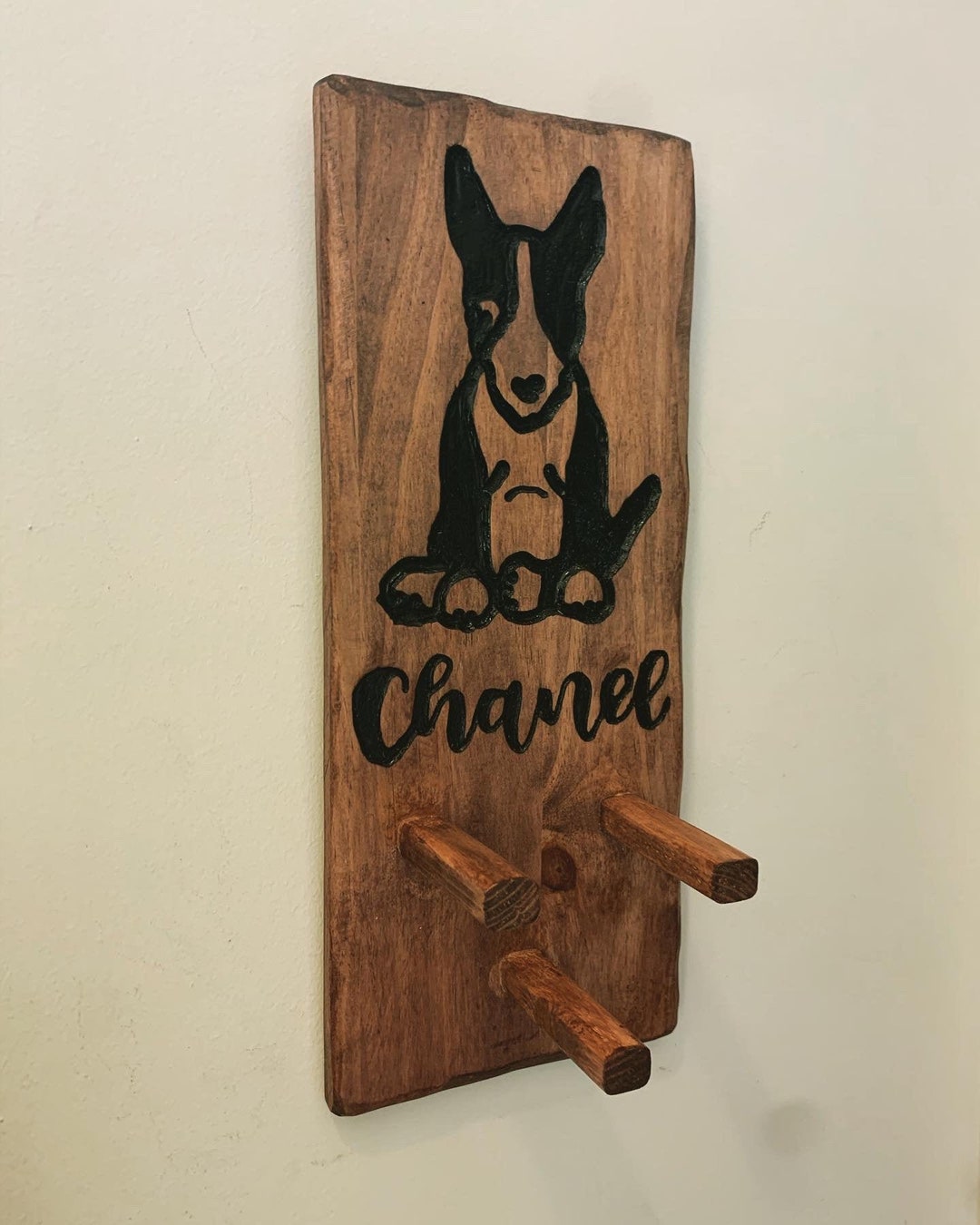 Customizable Clothes Rack for Dog Leashes - Etsy