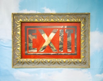 Funny Door Sign EMERGENCY EXIT ONLY Alarm Will Sound You Will - Etsy