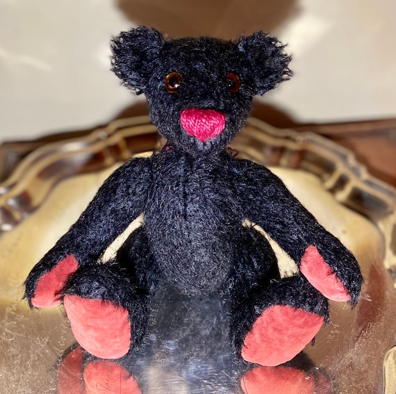 Roscoe the rascal handmade bespoke artist bear fully jointed glass eyes top quality mohair traditional collectors piece
