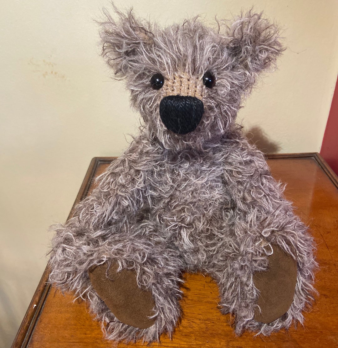 Scruff, Handmade, Bespoke, Artist Bear, Fully Jointed, Glass Eyes, Top ...