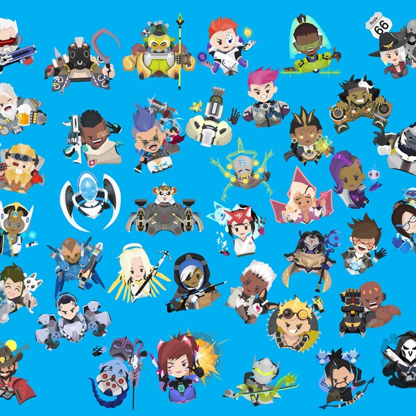 Overwatch Sticker - Etsy