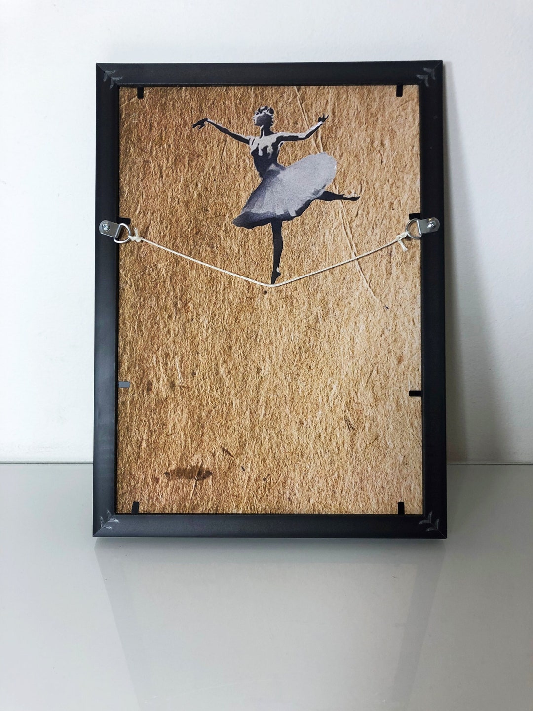 2 Framed Banksy Princess Diana Replica British Tenner's Di-faced Ten ...