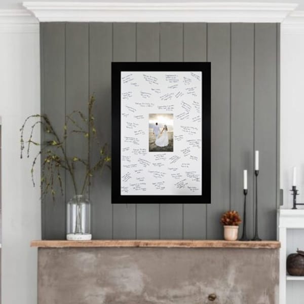 Guest Book Signature Frame - Etsy