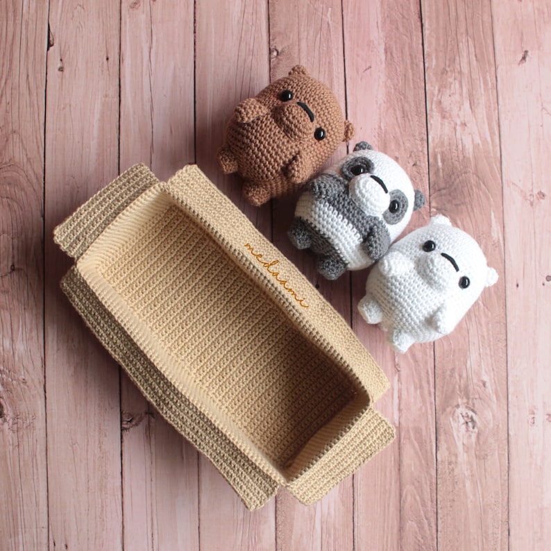 PDF PATTERN | Bears in a Box Amigurumi - Etsy