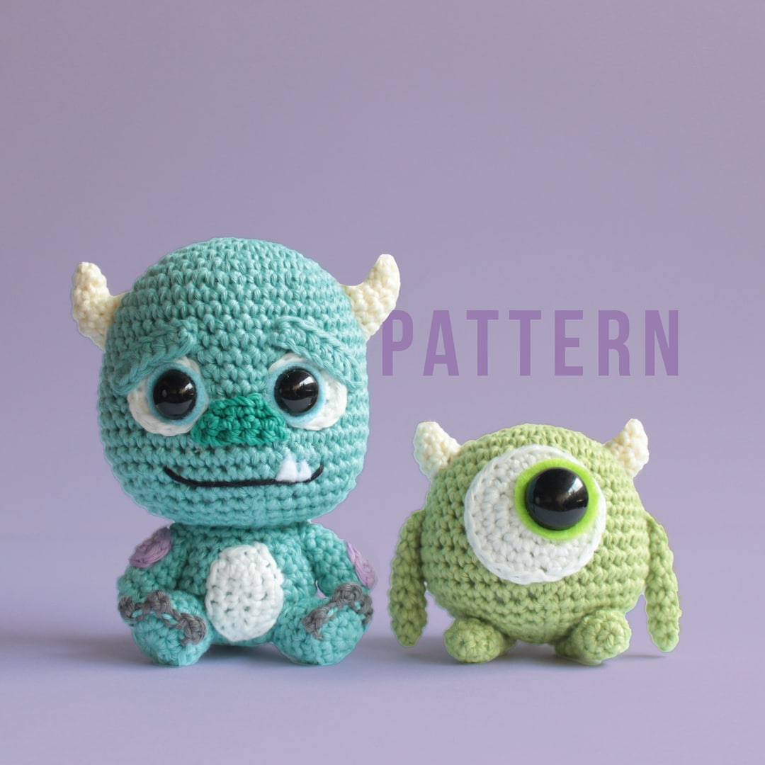 PDF PATTERN | Monsters Amigurumi - Etsy