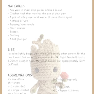 PDF PATTERN | Baby Tree Amigurumi - Etsy