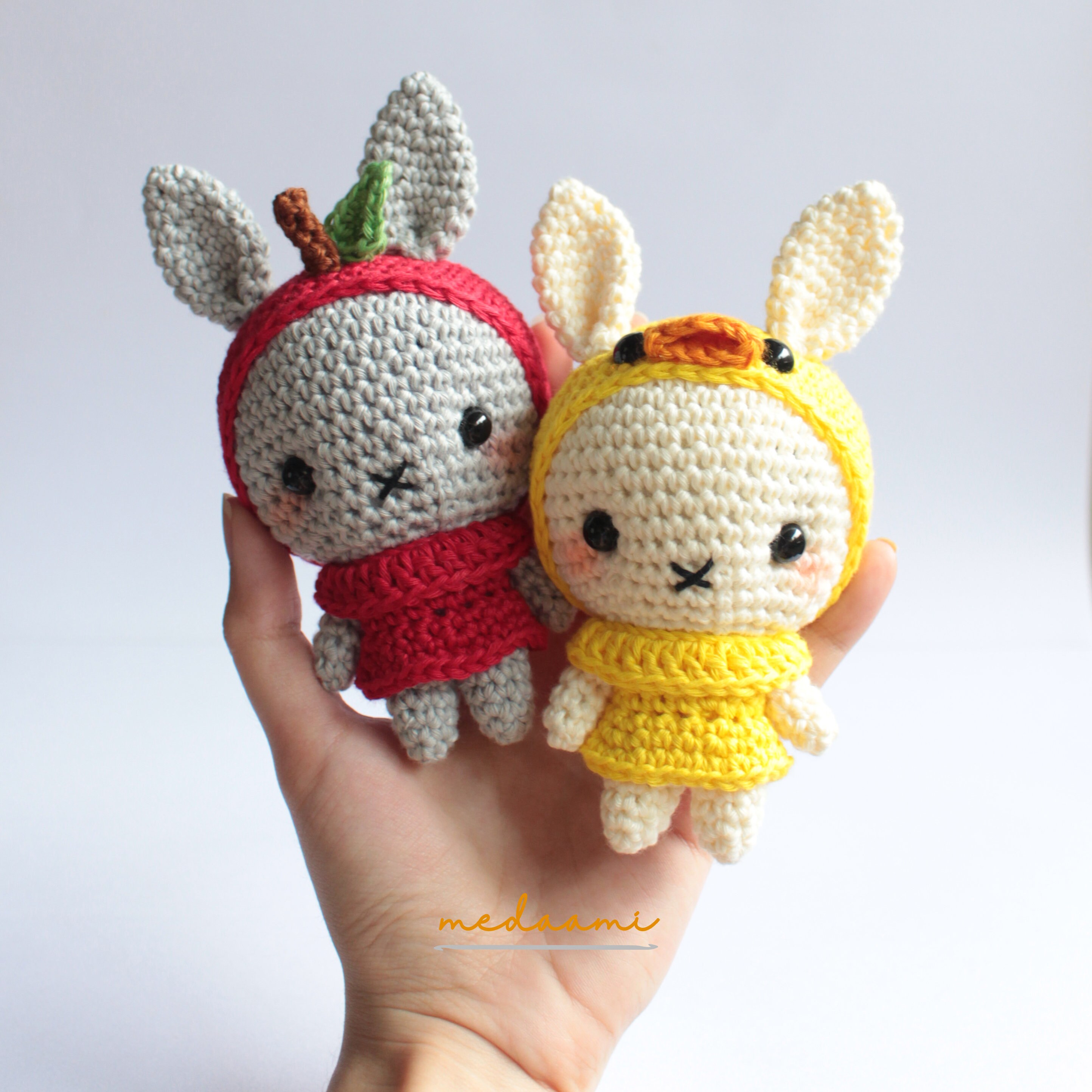 PDF PATTERN | Lulu & Lola the Bunnies Amigurumi - Etsy
