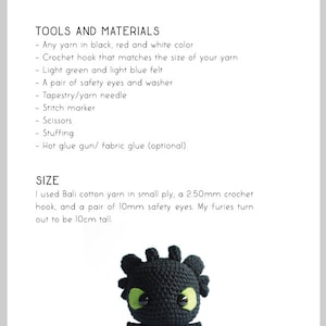 PDF PATTERN | Furies Dragon Amigurumi - Etsy