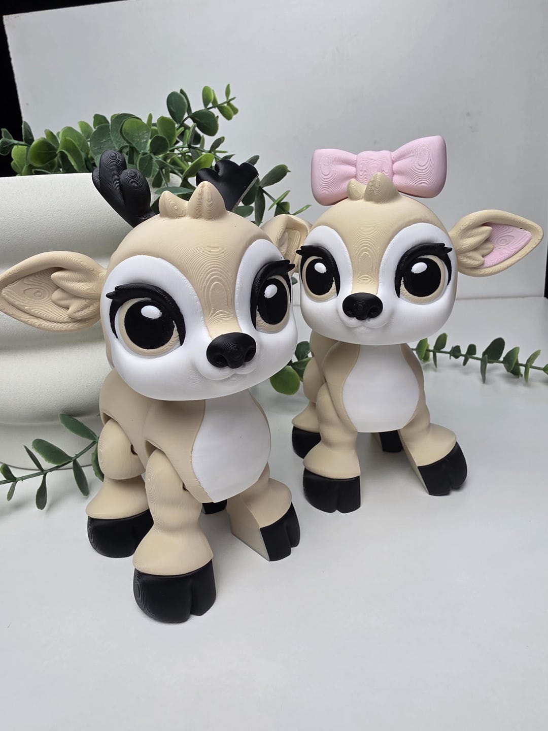 3D Printed Reindeer - Articulated Reindeer - Etsy