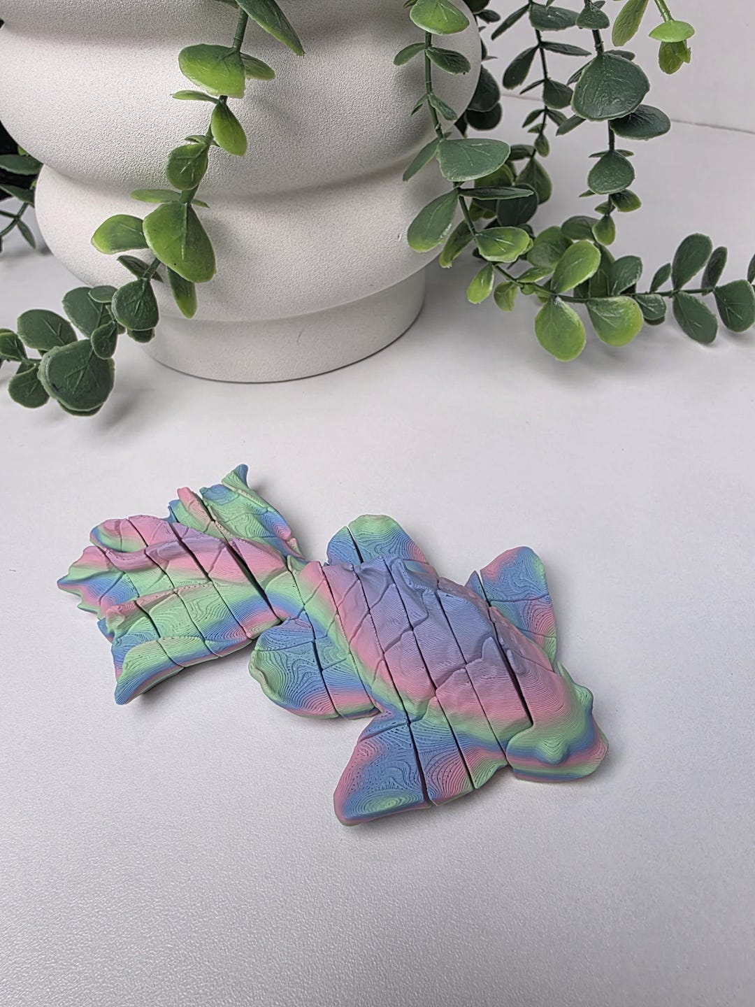 3D Printed Fidget Fish - Articulated Koi Fish W/ Movement - Etsy