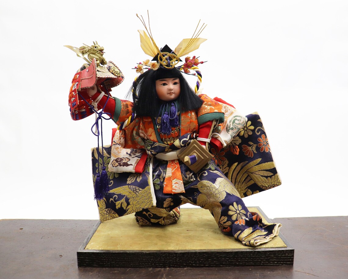 Vintage Traditional Japanese Samurai Doll / Gogatsu Doll / - Etsy