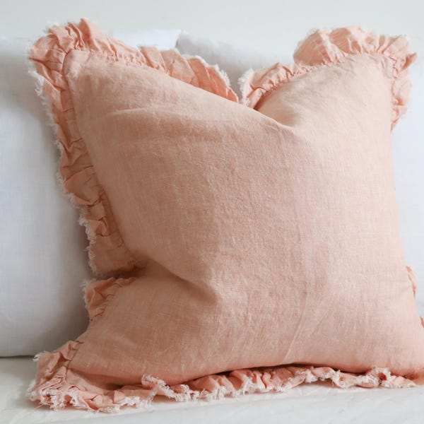 Pink Cushion - Etsy UK