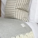 Grey & Cream High Quality Soft Tassel Throw - Etsy UK